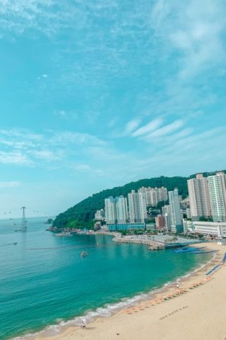 Songdo, Busan: A Beach, The Busan Air Cruise Cable Car & A Suspension ...